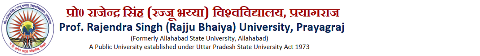 Faculty Profile | Prof. Rajendra Singh (Rajju Bhaiya) University, Prayagraj